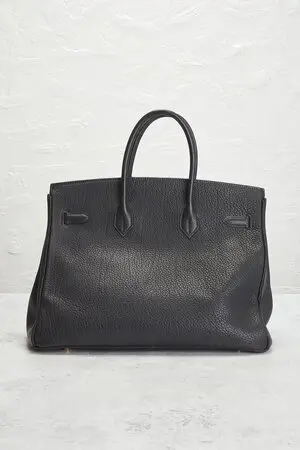 Hermès Togo Birkin 35 Handbag - Noir