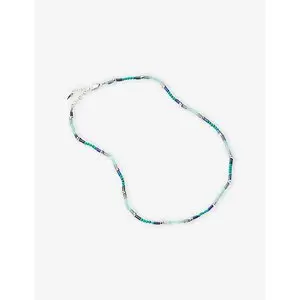 MISSOMA Gemstone 18ct Yellow Gold-plated Brass Beaded Choker