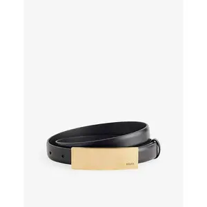 Khaite Berlin Leather Belt - Black