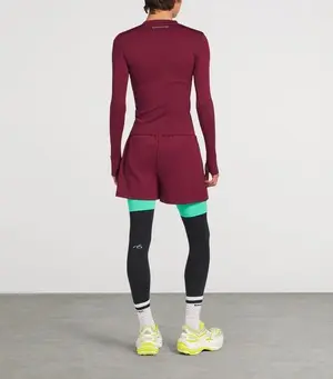 Balenciaga Technical Long-sleeve Performance T-shirt