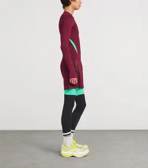 Balenciaga Technical Long-sleeve Performance T-shirt