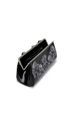 MARKGONG Embroidered Metal Clasp Bag