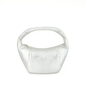 APATCHY LONDON The Jasmine Leather Bag - Silver