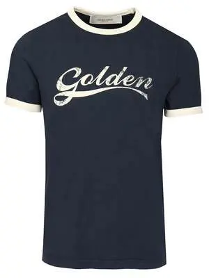 GOLDEN GOOSE Journey T-shirt - Blue