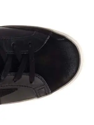 GOLDEN GOOSE Super-star Sneakers In Nappa Leather - Black