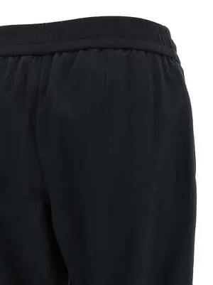 Brunello Cucinelli Light Stretch Cotton Track Joggers - Black