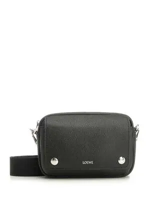 Loewe Messenger Pebble Bag - Black
