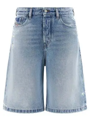 Diesel® Button Detailed Shorts For Women