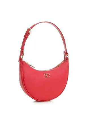 Valentino Garavani Vlogo Mini Hobo Bag - Red