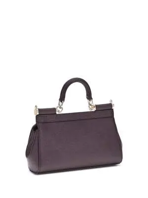 Dolce & Gabbana Sicily Small Leather Handbag