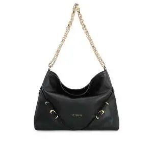 Givenchy Medium Voyou Chain Shoulder Bag - Black