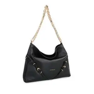 Givenchy Medium Voyou Chain Shoulder Bag - Black