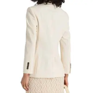 Brunello Cucinelli Cotton Blend Double-breasted Blazer