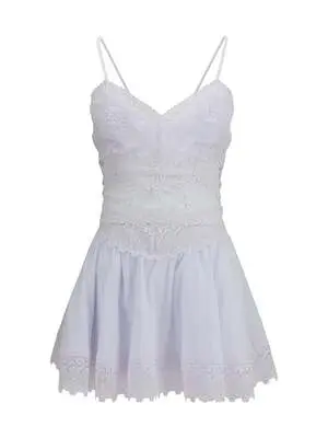 Charo Ruiz Ibiza Aveline Short Dress - White