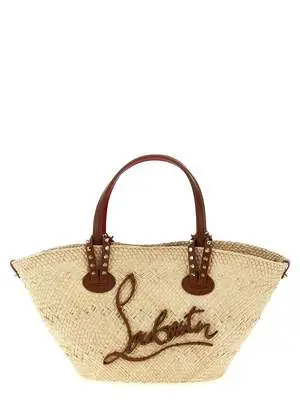 CHRISTIAN LOUBOUTIN Cabata' Mini Handbag - Cream
