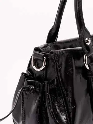 Miu Miu Shiny Leather Top Handle Bag - Multicolor