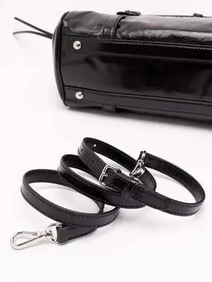 Miu Miu Shiny Leather Top Handle Bag - Multicolor
