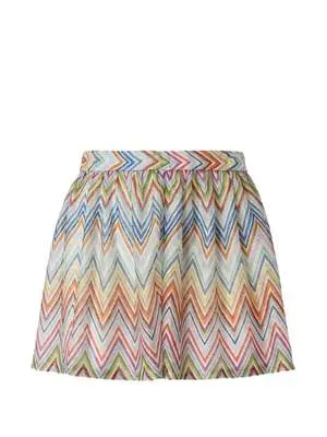 Missoni Zigzag Knit Shorts - Multicolor