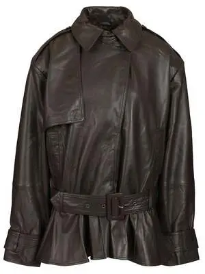 ROTATE BY BIRGER CHRISTENSEN ROTATE Leather Motorcycle Jacket