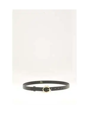 Dior Medallion Belt - Black