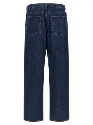 JIL SANDER Straight Leg Jeans In Cotton Denim