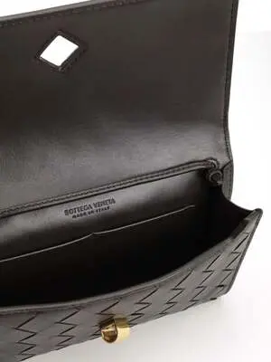 Bottega Veneta Andiamo Clutch Bag - Brown
