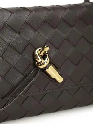 Bottega Veneta Andiamo Clutch Bag - Brown