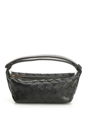 Bottega Veneta Mini Wallace Bag - Black