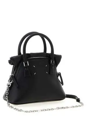 MAISON MARGIELA Micro '5ac Classique' Handbag - Black