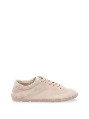 Brunello Cucinelli Calf Leather Lace-up Sneakers - Multicolor