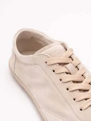 Brunello Cucinelli Calf Leather Lace-up Sneakers - Multicolor