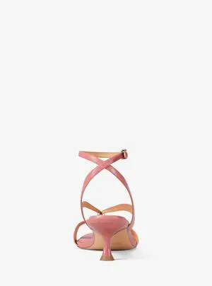 Michael Kors Cherie Leather Sandals - Pink