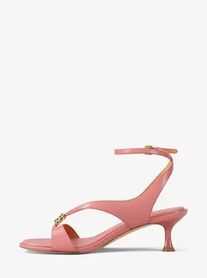 Michael Kors Cherie Leather Sandals - Pink