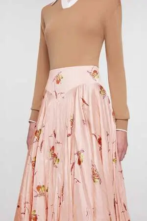 EMILIA WICKSTEAD Nera Skirt In Satin