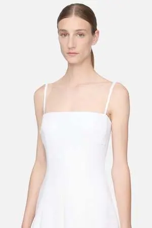 EMILIA WICKSTEAD Oceana Maxi Dress In Wool Crepe