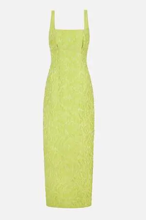 EMILIA WICKSTEAD Micheline Dress In Embossed Cloque