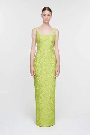EMILIA WICKSTEAD Micheline Dress In Embossed Cloque