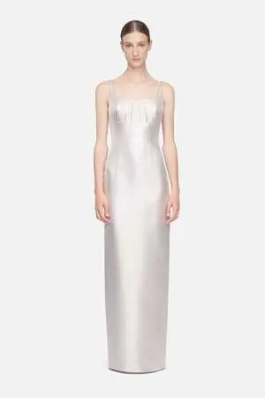 EMILIA WICKSTEAD Sharon Metallic Cloqué Gown - Champagne