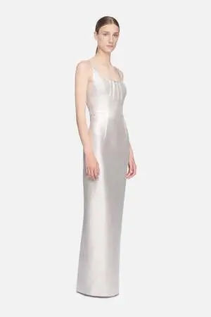 EMILIA WICKSTEAD Sharon Metallic Cloqué Gown - Champagne