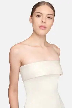 EMILIA WICKSTEAD Keeley Strapless Duchess Satin Bridal Dress