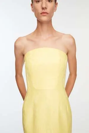 EMILIA WICKSTEAD Hailee Dress In Moiré Mikado