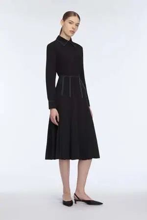 EMILIA WICKSTEAD Silk Crepe De Chine Top