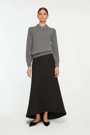 EMILIA WICKSTEAD Synan Skirt In Birdseye Suiting