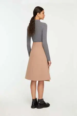 EMILIA WICKSTEAD Ifsa Skirt In Birdseye Suiting