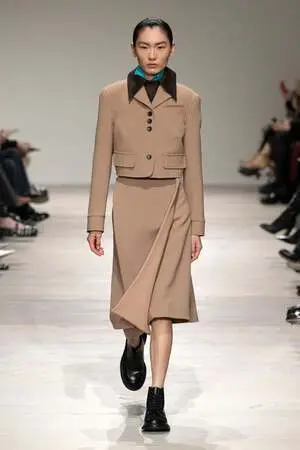 EMILIA WICKSTEAD Ifsa Skirt In Birdseye Suiting