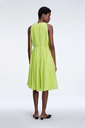 EMILIA WICKSTEAD Chiffon Crepe Wilson Midi Dress