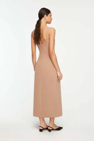 EMILIA WICKSTEAD Ezekeil Dress In Birdseye Suiting
