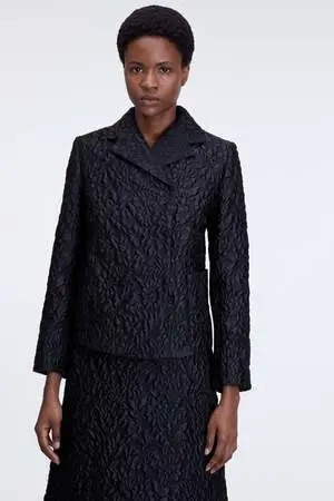EMILIA WICKSTEAD Feyi Jacket In Textured Double Warp Floral