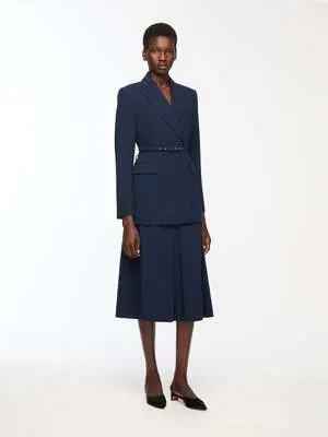 EMILIA WICKSTEAD Danya Jacket In Single Wool Crepe