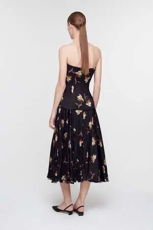 EMILIA WICKSTEAD Nera Skirt In Satin